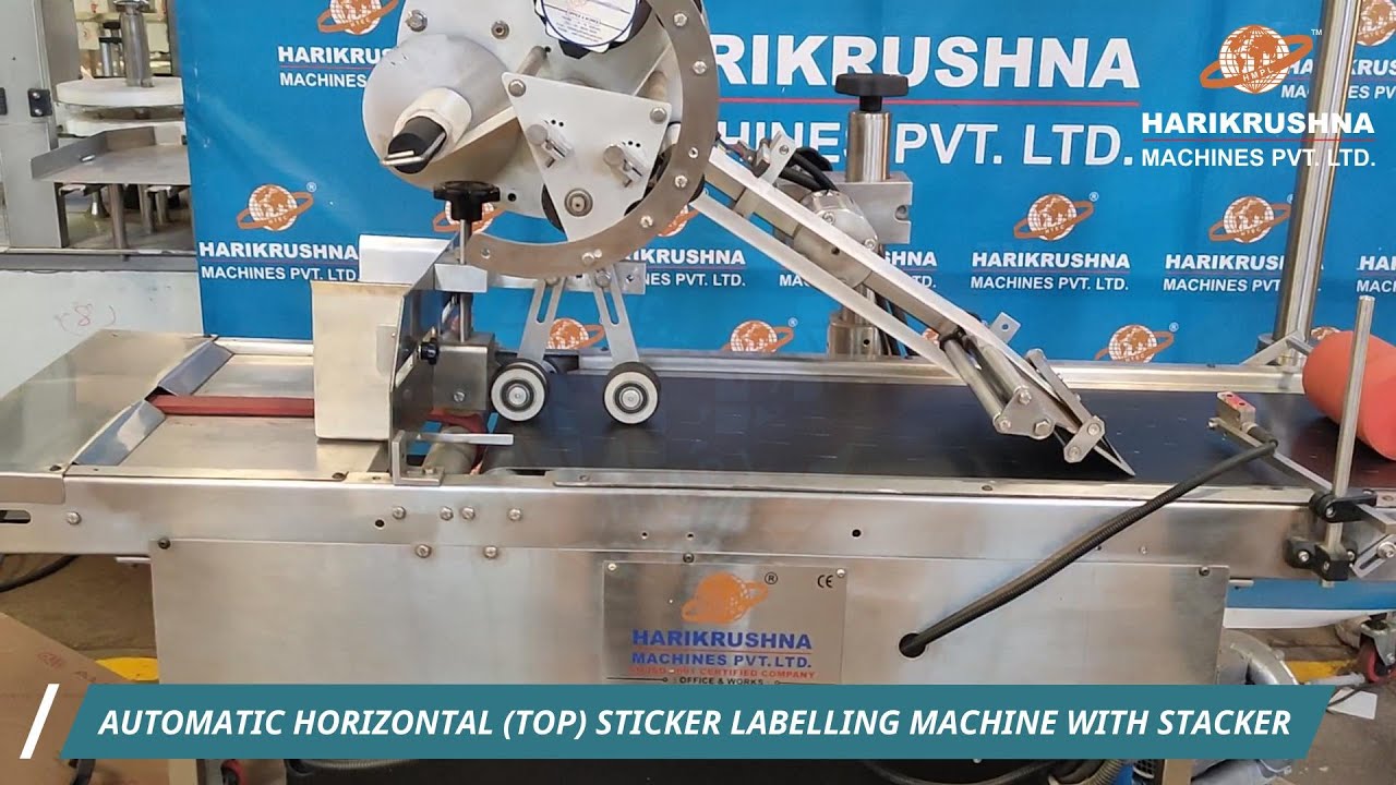 Automatic Food Pouch Sticker Labelling Machine with Stacker System by ...