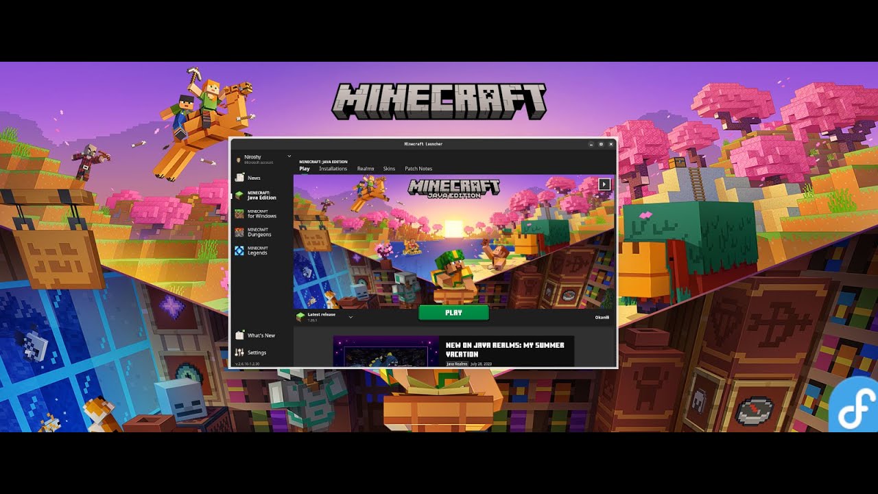 Comment installer Minecraft Java Edition sur Fedora - YouTube