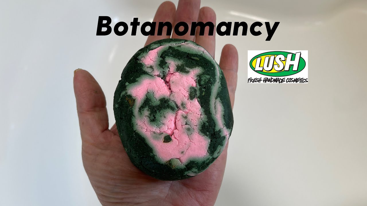 Lush Cosmetics New ‘Botanomancy’ bubble bar - Tub Demo- March 2021 ...
