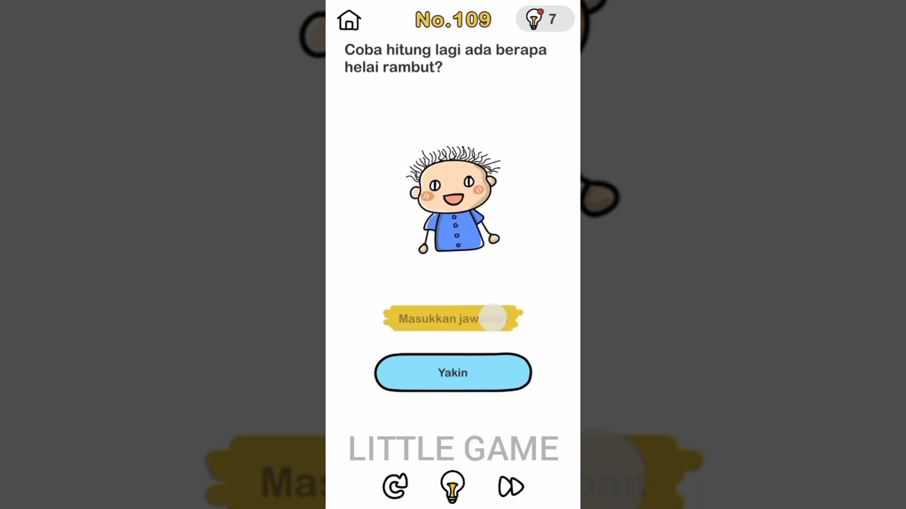 Hair Care| Brain Out 109 - Asah Otak #Shorts #BrainOut #Game #AsahOtak ...