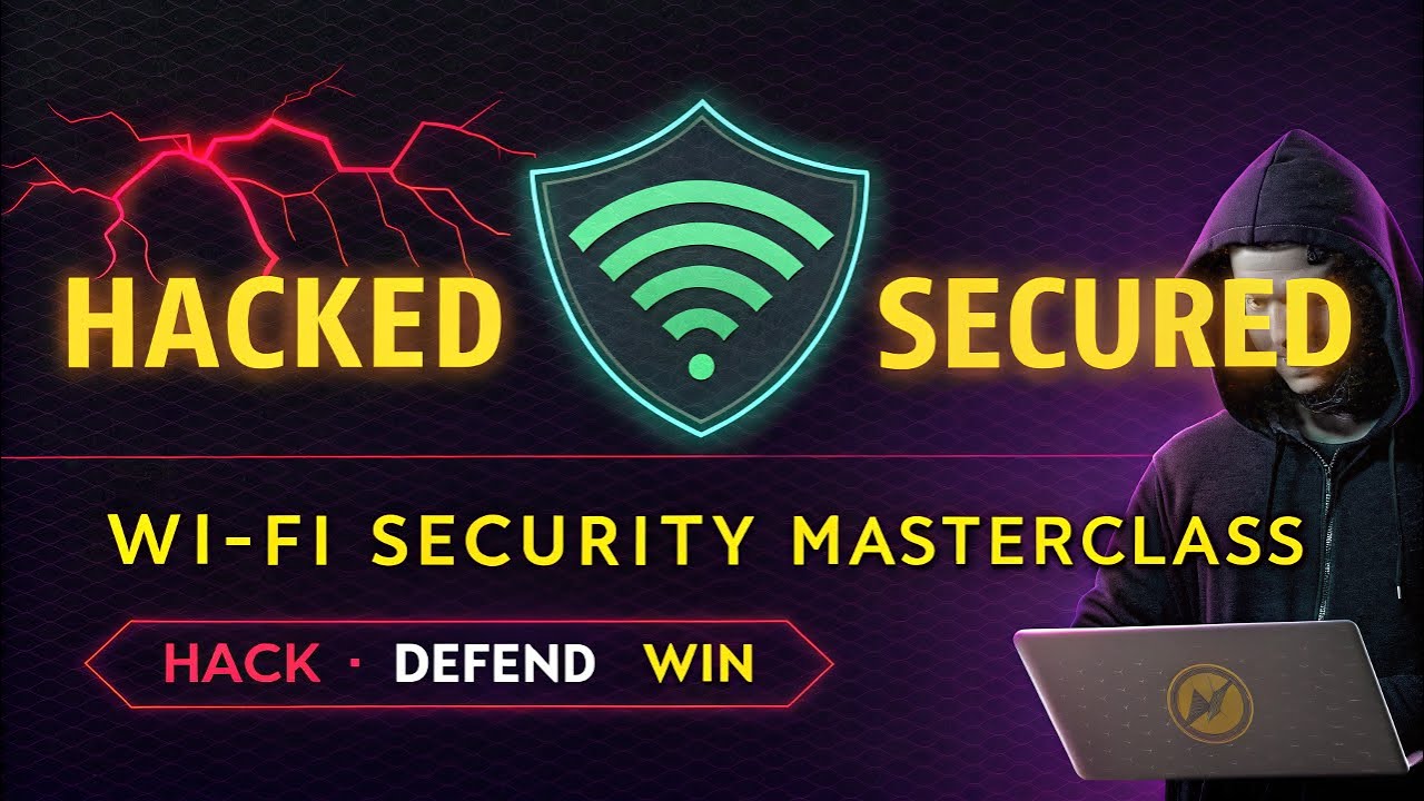 WiFi Hacking Wireless Penetration and Security MasterClass - YouTube