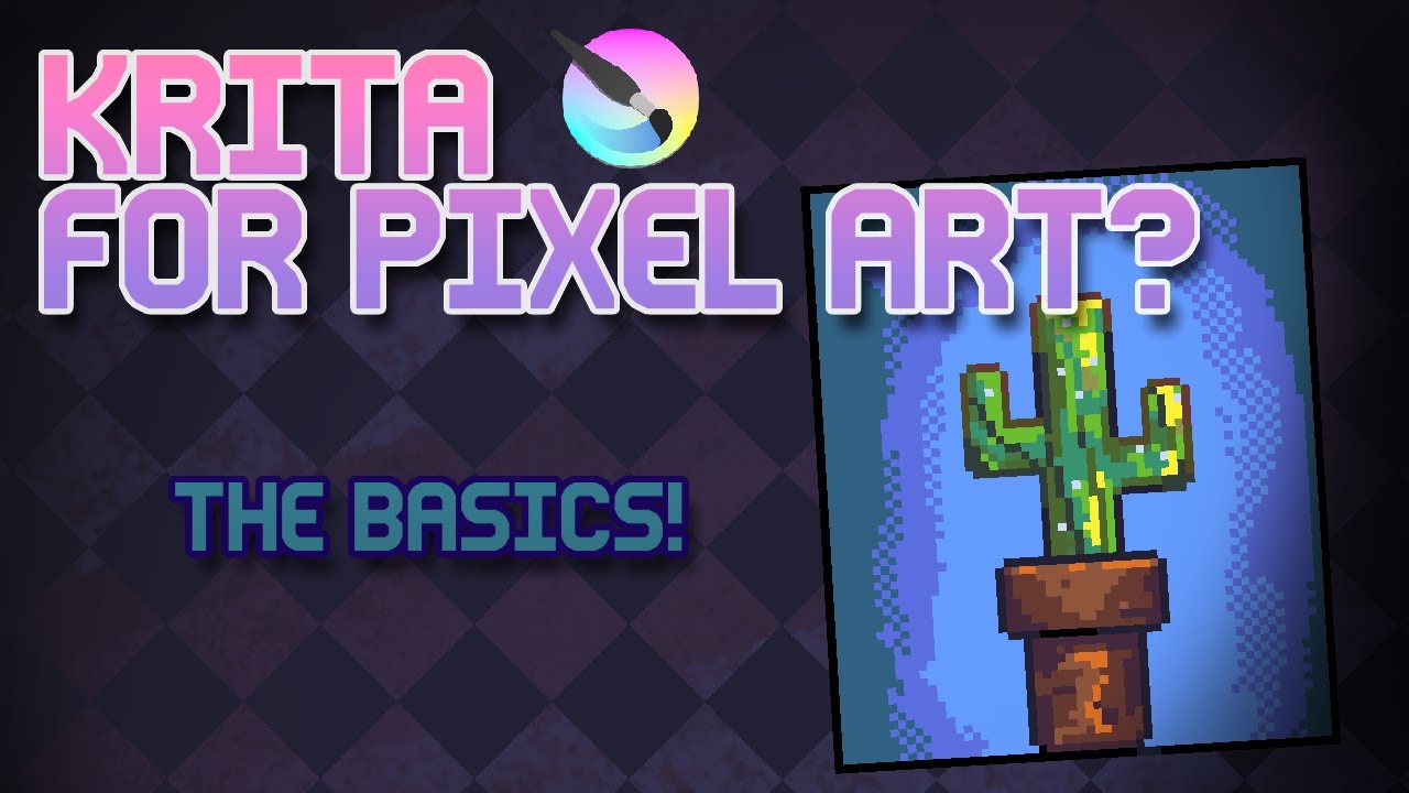 Pixel Art In Krita 5 For Beginners - YouTube