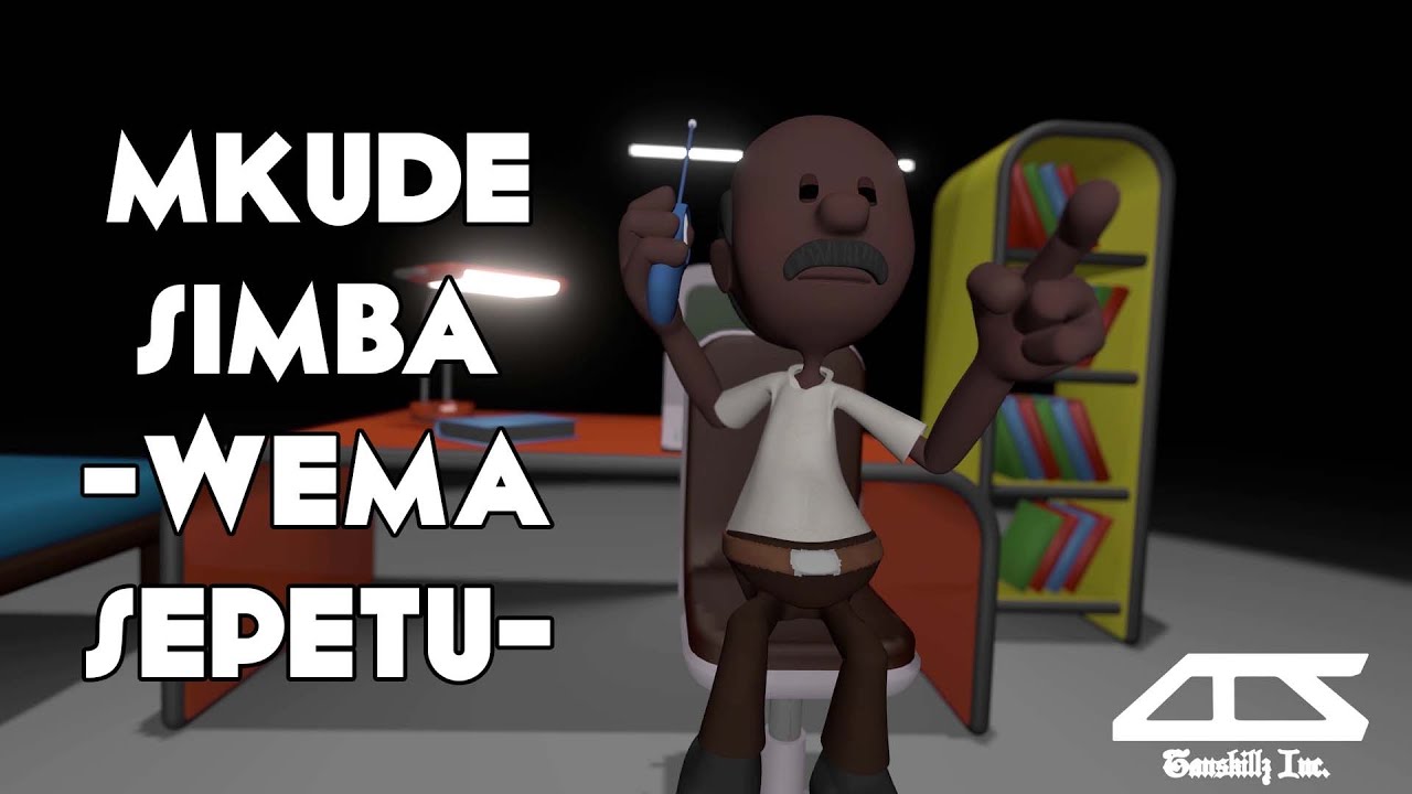 Mkude simba - Wema Sepetu | Tanzanian comedy Animation - YouTube