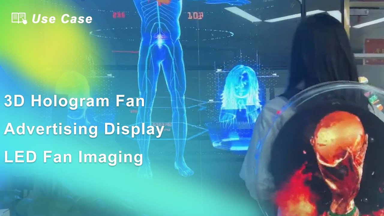 BEST 3D HOLOGRAM FAN from China 3D hologram display effect video 1080P ...