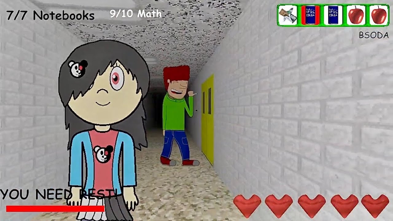 Playing BBCCS 4 - A Strange School: Baldi and Victor S. Notebooks ...