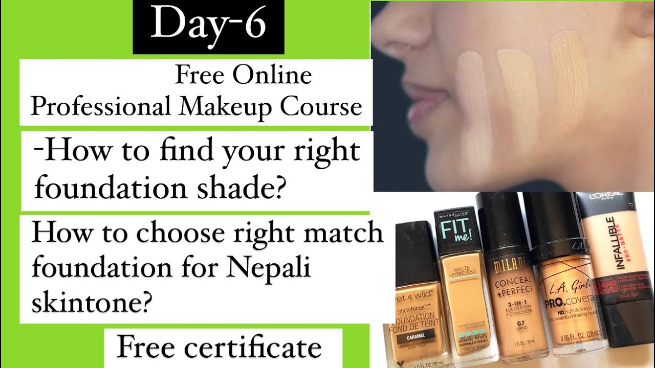 How to find perfect foundation shade for Nepali skin tone? //Free ...