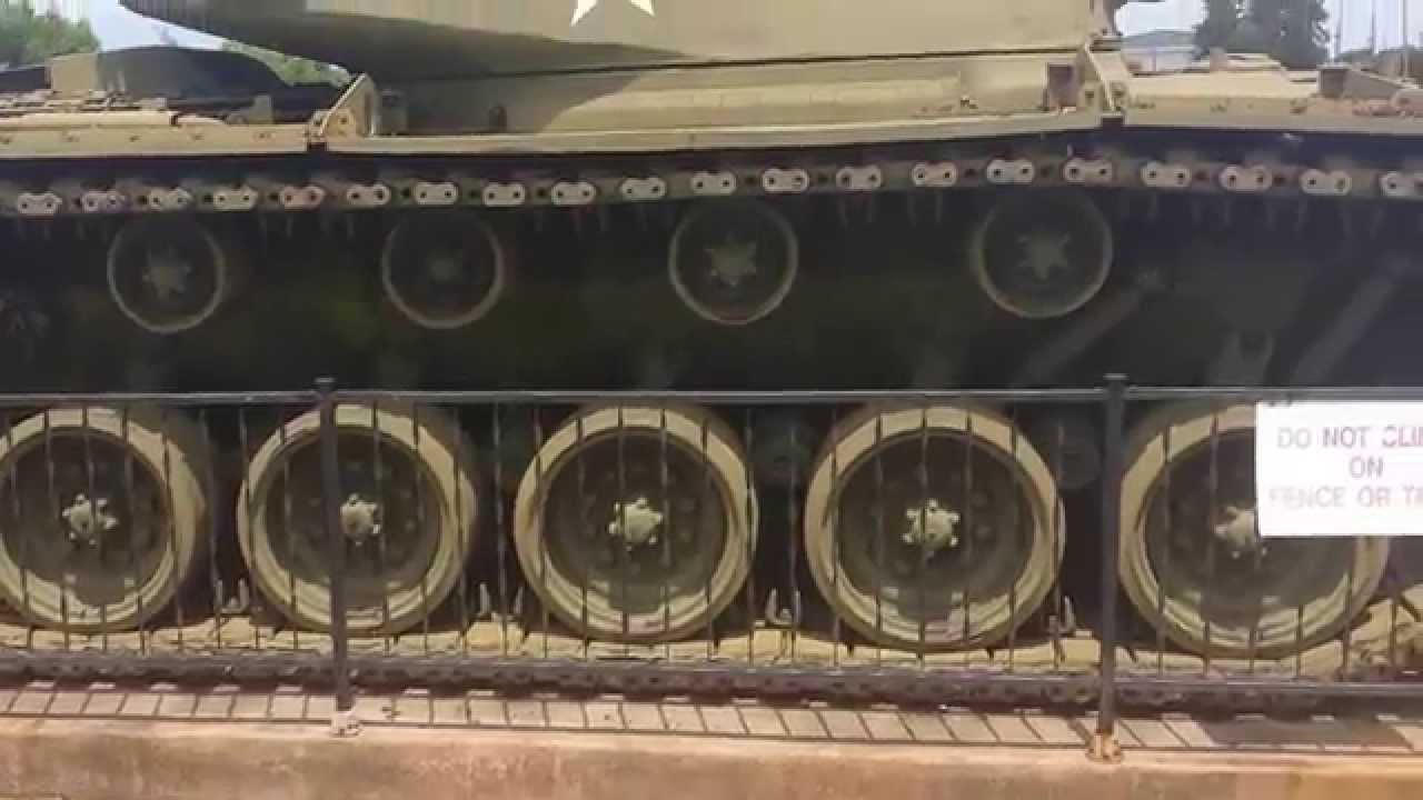 M48A1 Patton Tank Walk around, Real Life Actual Tank - YouTube
