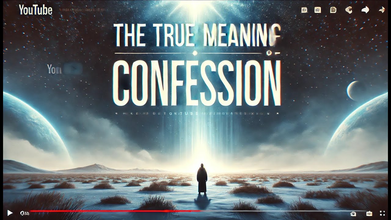 The True meaning of Confession / John Vervaeke - YouTube