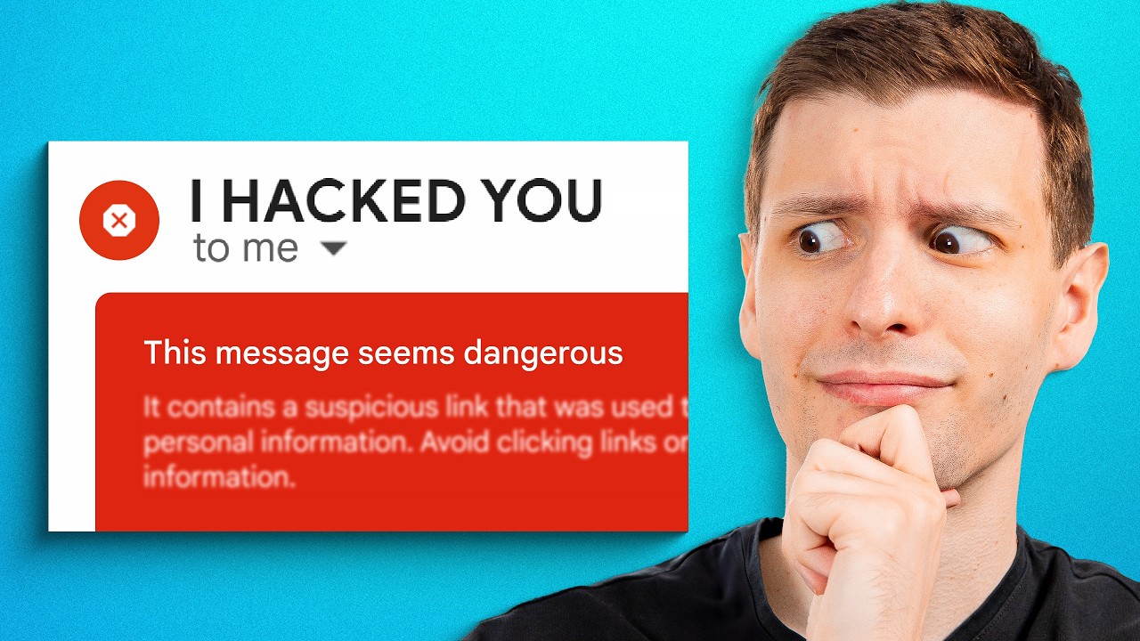 I Just Got a WILD Scam Email - Many People Will Fall For This - YouTube