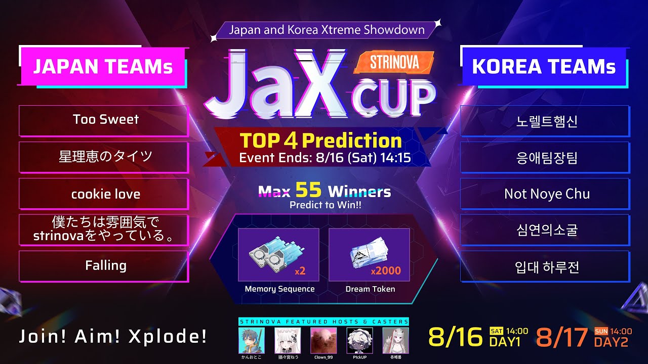 WATCHING JaX CUP DAY 1 #strinova - YouTube