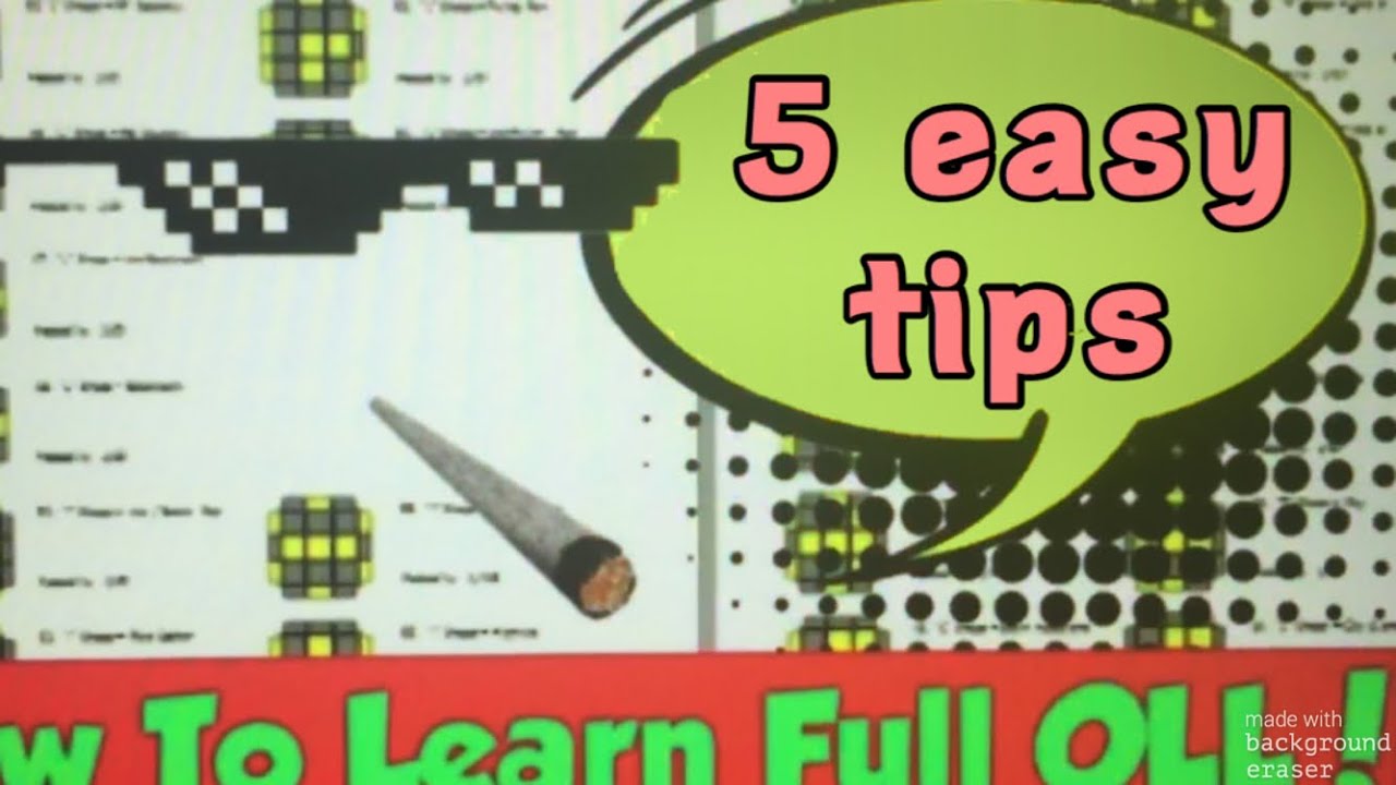 How to learn full OLL FAST - YouTube