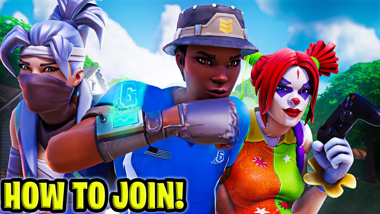 How To Join Gas Clan! (Join a Fortnite Clan) - YouTube