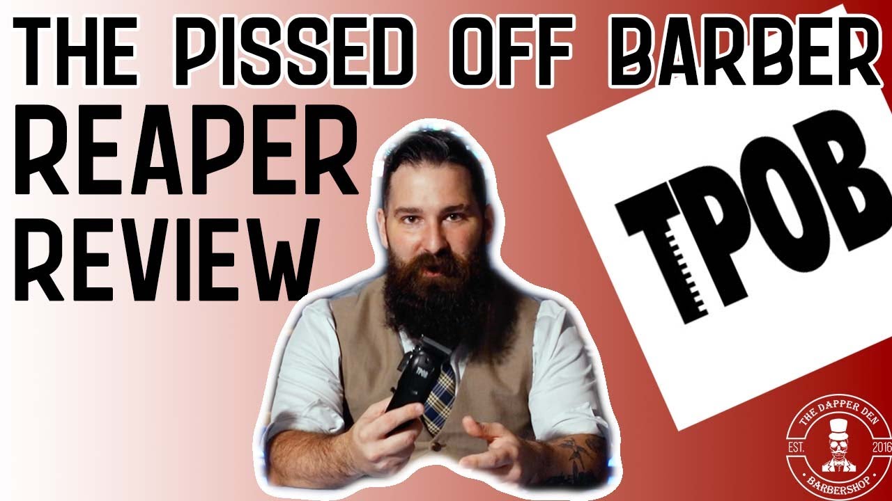 THE PISSED OFF BARBER - REAPER CLIPPER REVIEW! - YouTube