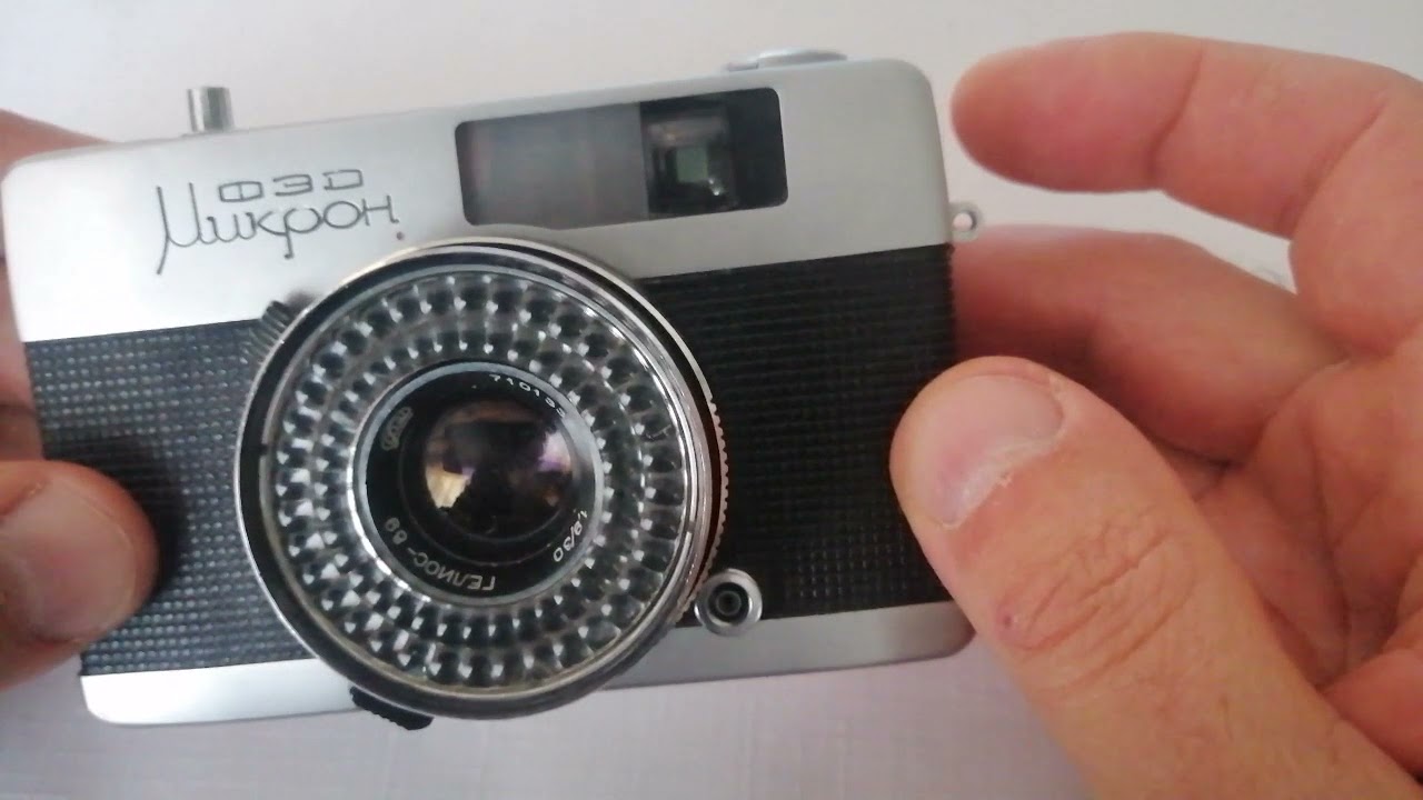 Fed Mikron aparat półklatkowy, ФЭД Микрон - YouTube