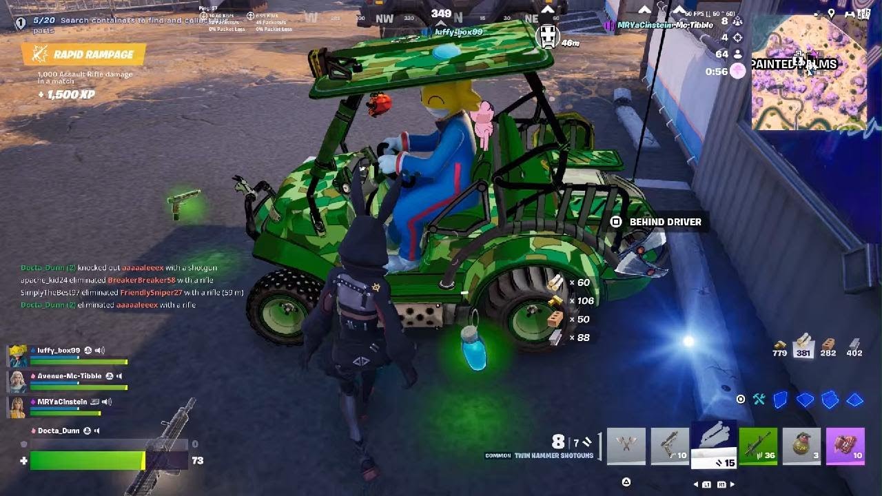 Fortnite C7 S1 my first round - YouTube