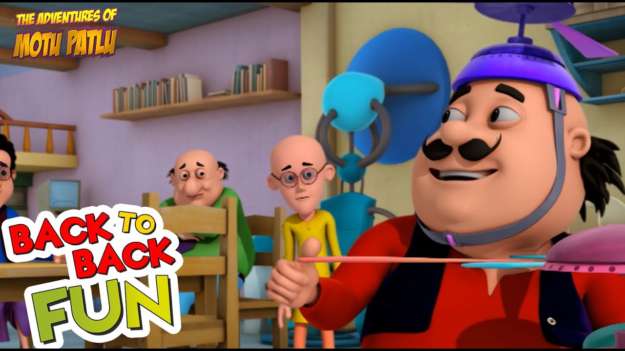 Back To Back Fun | 135 | Motu Patlu Cartoons | S08 | Cartoons For Kids ...