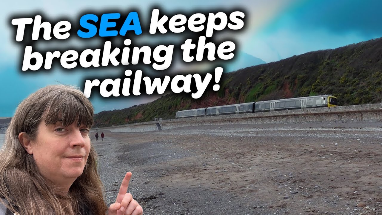 Discovering the Dawlish Sea Wall while visiting every station on the ...