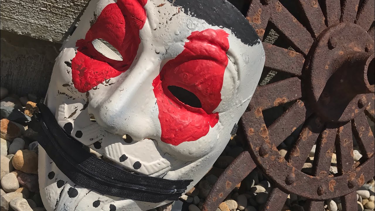Jim root Iowa mask diy guy fawkes mask conversion - YouTube