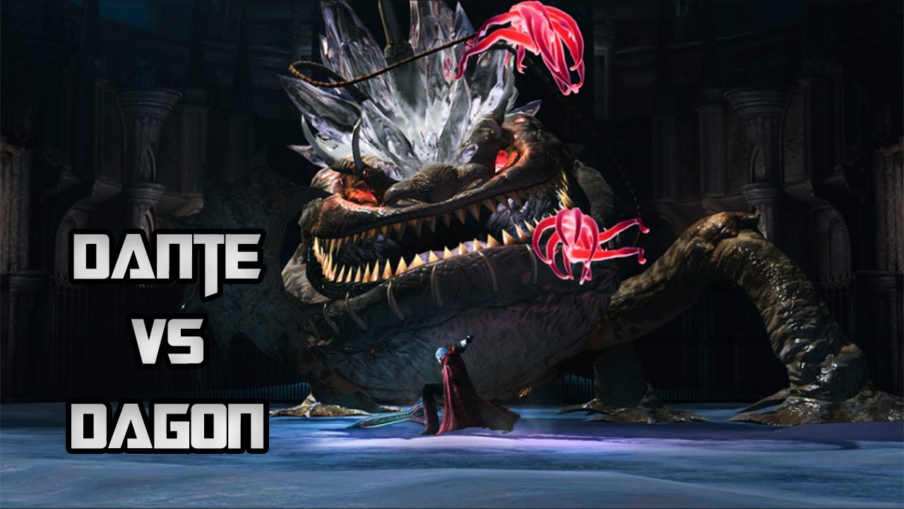 Devil May Cry 4 || Dante vs Dagon 【Español】 - YouTube