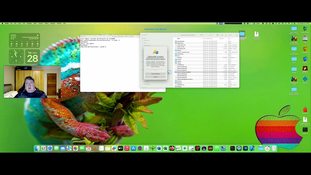 Compilar Opencore com XCODE e Terminal - YouTube