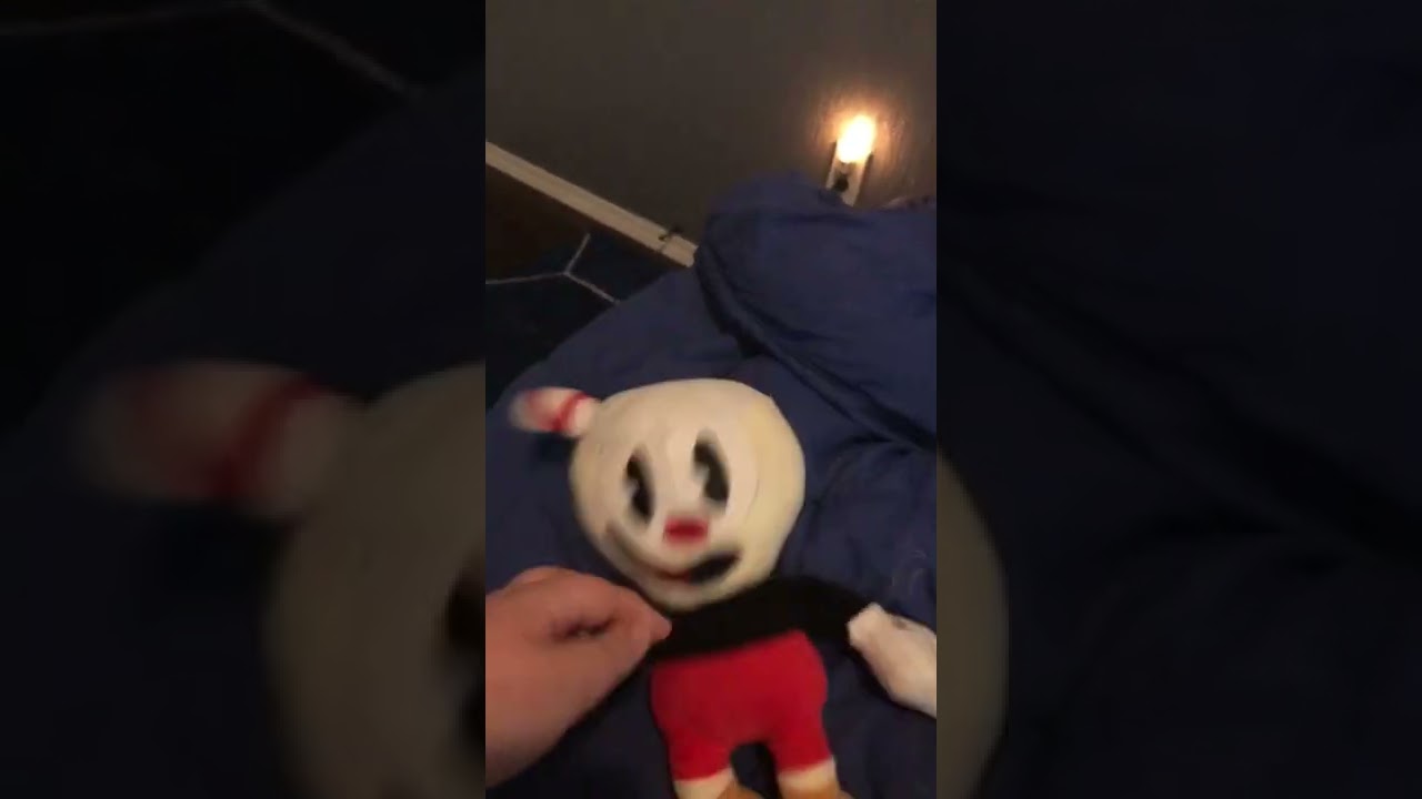 Cuphead and Mugman bootleg plush - YouTube