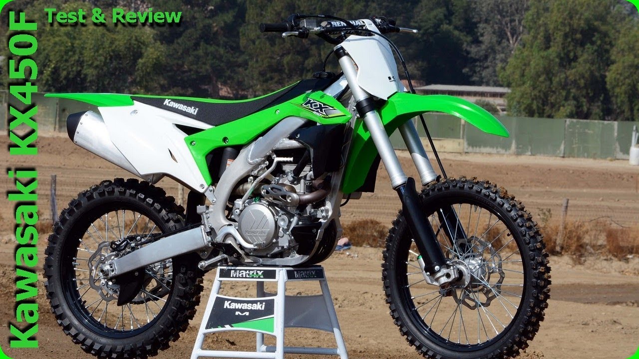2017 Kawasaki KX450F Test & Review Motocross - YouTube