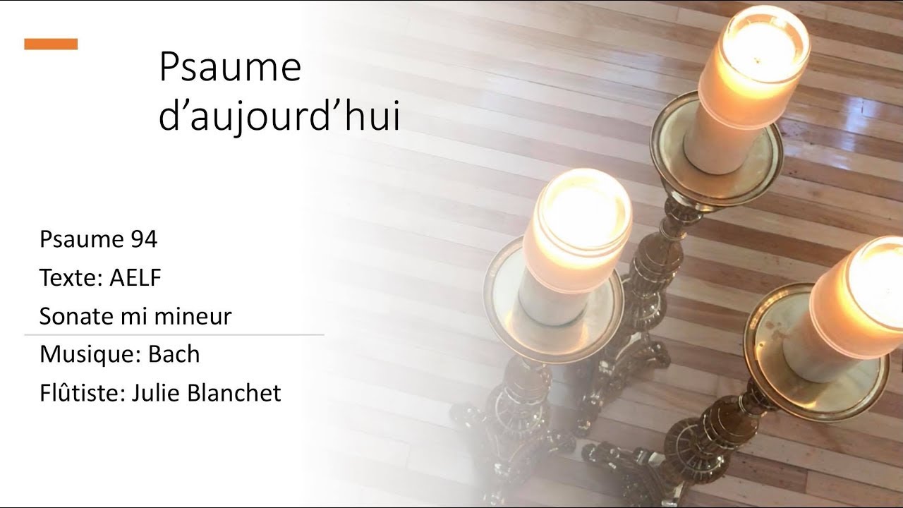 Psaume 95 - 5 août (Bienheureux Frédéric Janssoone, prêtre) - YouTube