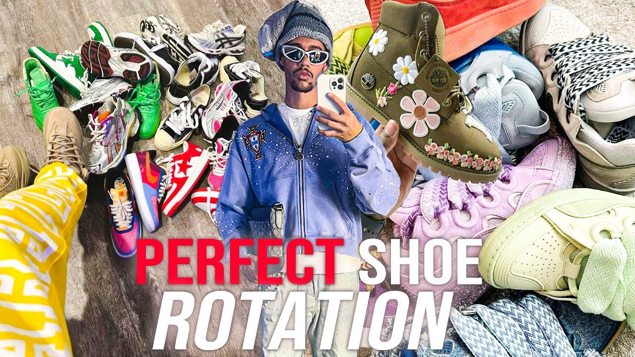 HOW TO BUILD THE BEST SHOE ROTATION FROM SCRATCH - YouTube