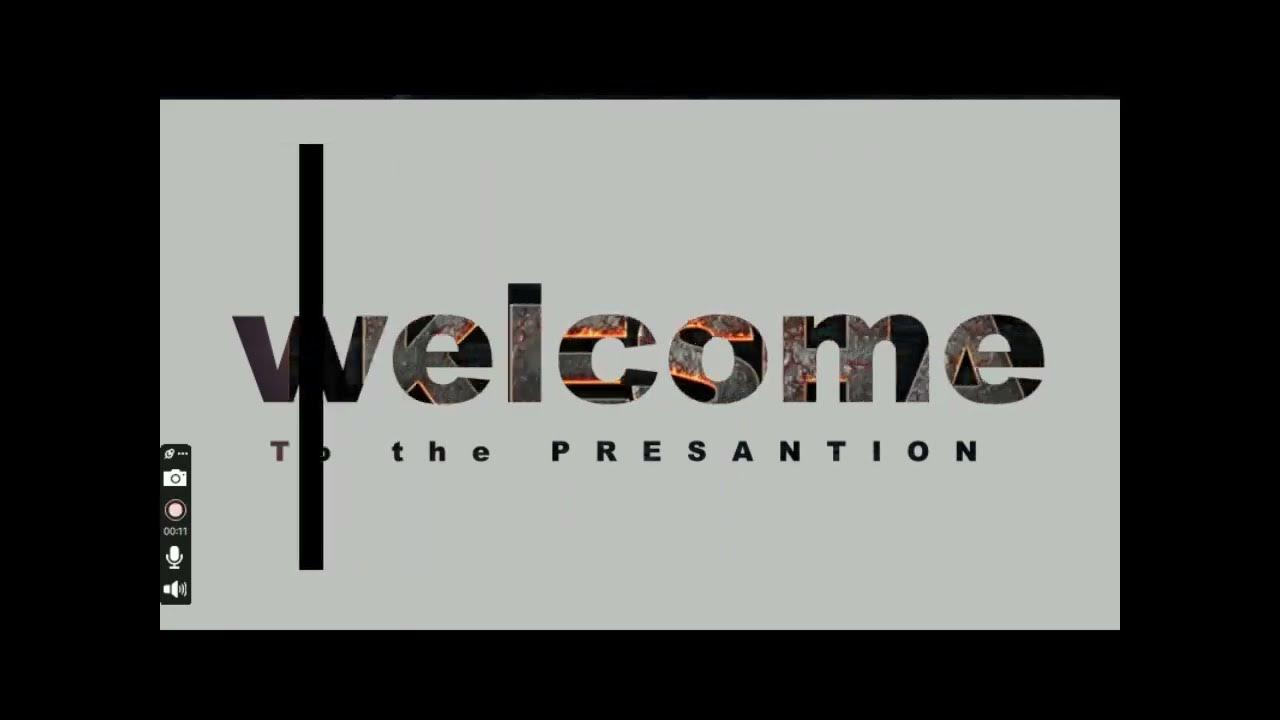Motion Change Animated WELCOME Slide Design In PowerPoint how to make a presentation - YouTube