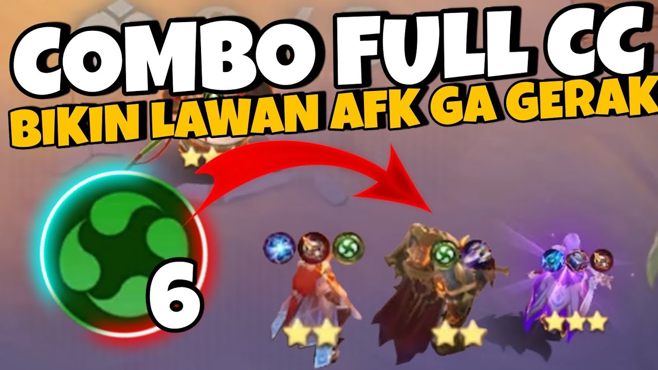 MUSUH PASTI AFK KETEMU COMBO FULL CROWD CONTROL !! LUOYI + GUIN ELE ...