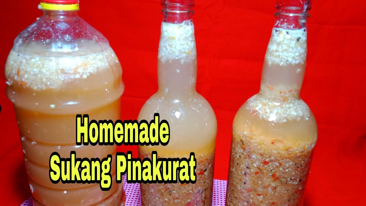 How to make homemade sukang pinakurat - YouTube