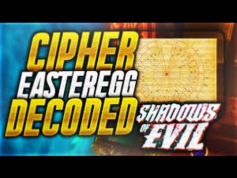 Black ops 3 Shadow of Evil cipher code Reveal!!!!! - YouTube