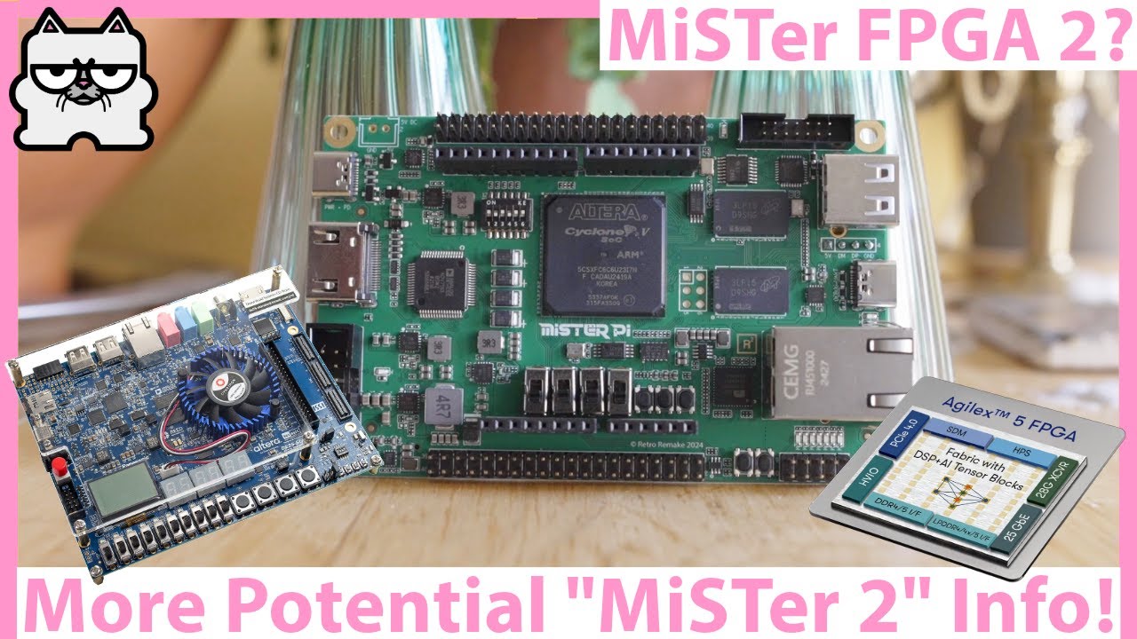MiSTer FPGA 2? New Details About FPGA Gaming's Potential Future - YouTube