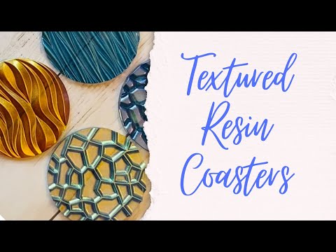 Chameleon Mica Powder Coasters!! The results are AMAZING! - YouTube