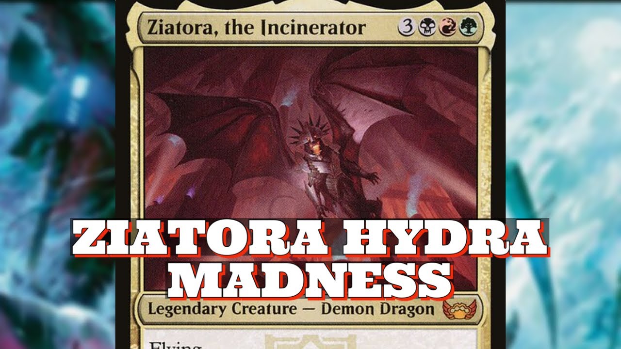 ZIATORA THE INCINERATOR HYDRAS EDH FULL DECK TECH - YouTube