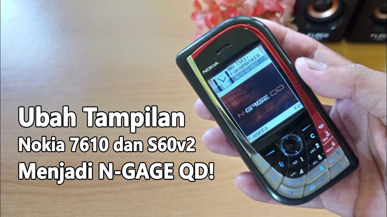 Ubah Tampilan Nokia 7610 Menjadi N-Gage QD! + Bonus Tema Keren - YouTube