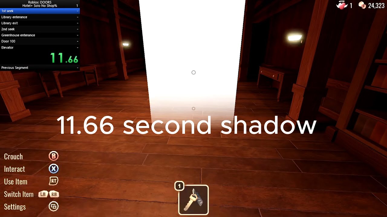 A really fast (but not the fastest) Shadow in Roblox Doors - YouTube