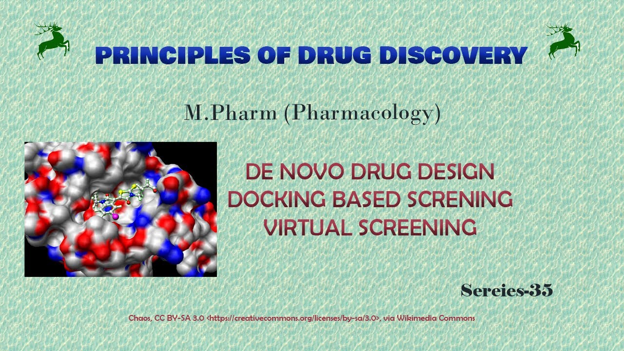 35th Series - De novo drug design & Docking based Screening - Go IT