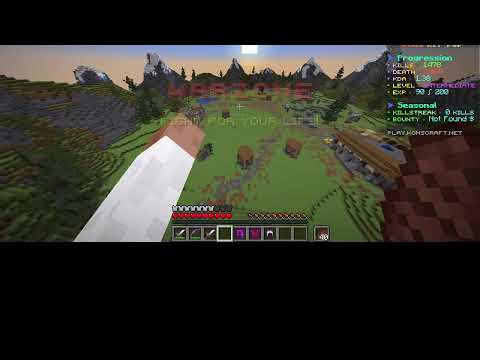Playing minecraft and blox fruits doing pvp practice on minecraft - YouTube