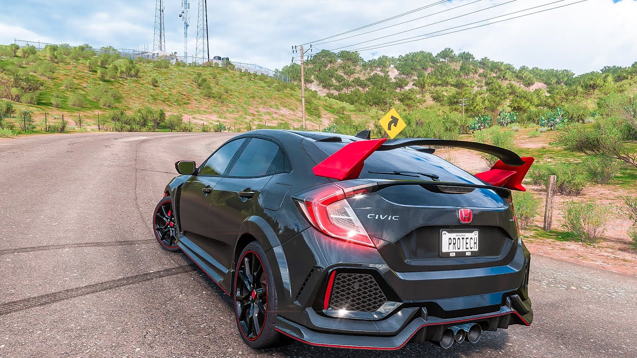 Honda Civic Type R - Forza Horizon 5 | Logitech g29 gameplay - YouTube