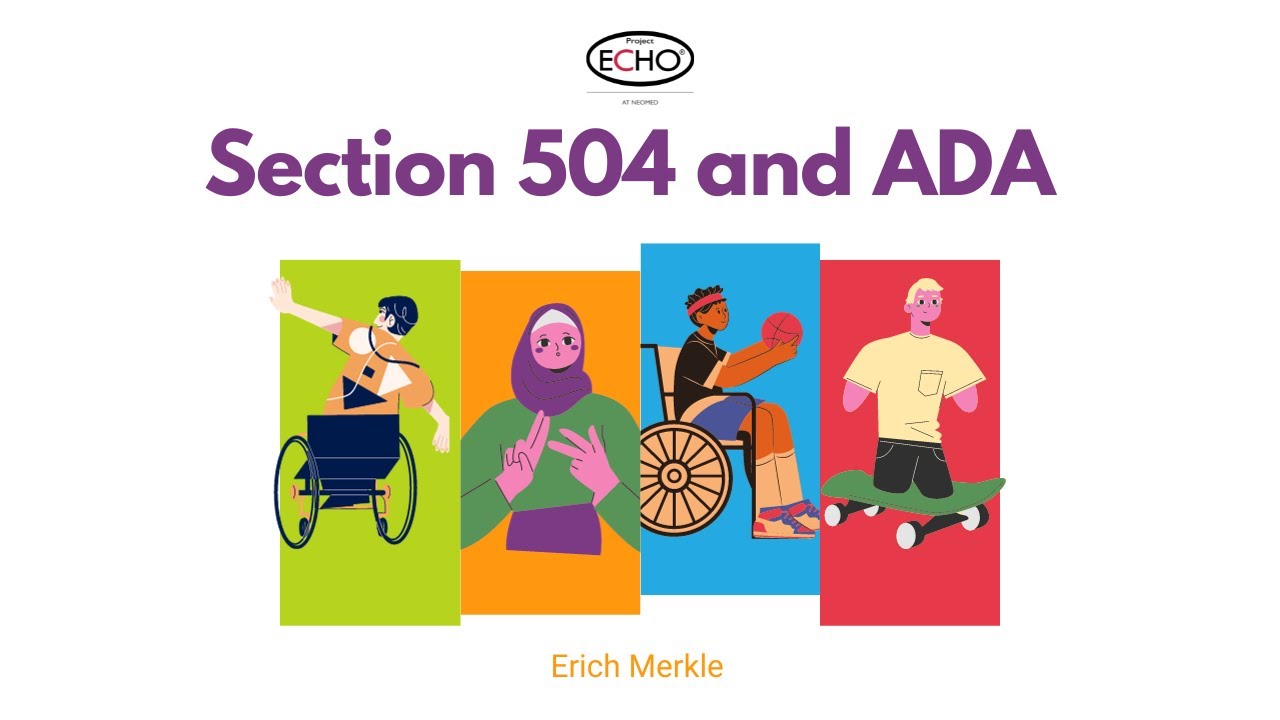Section 504 and ADA - SoC ECHO - YouTube