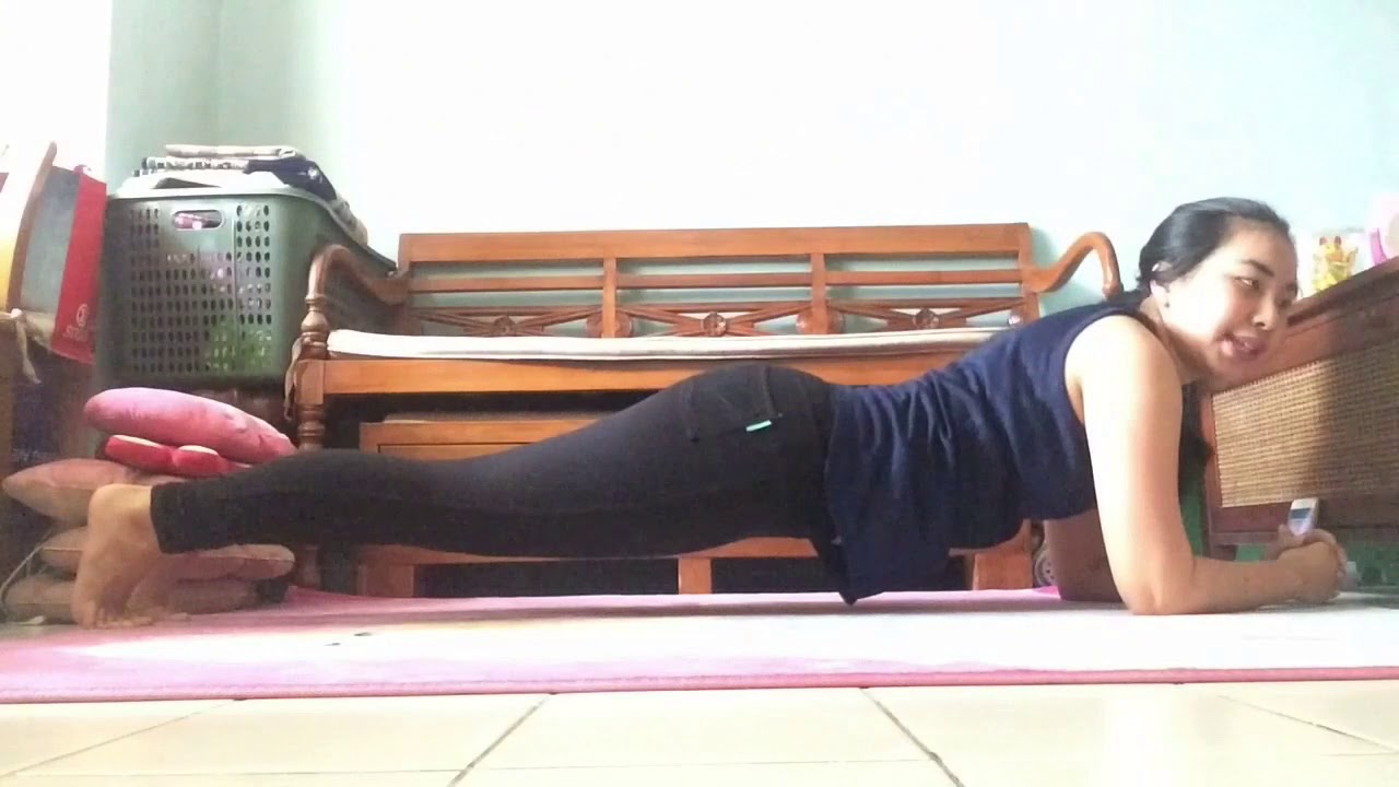 Planking While Answering Questions - YouTube