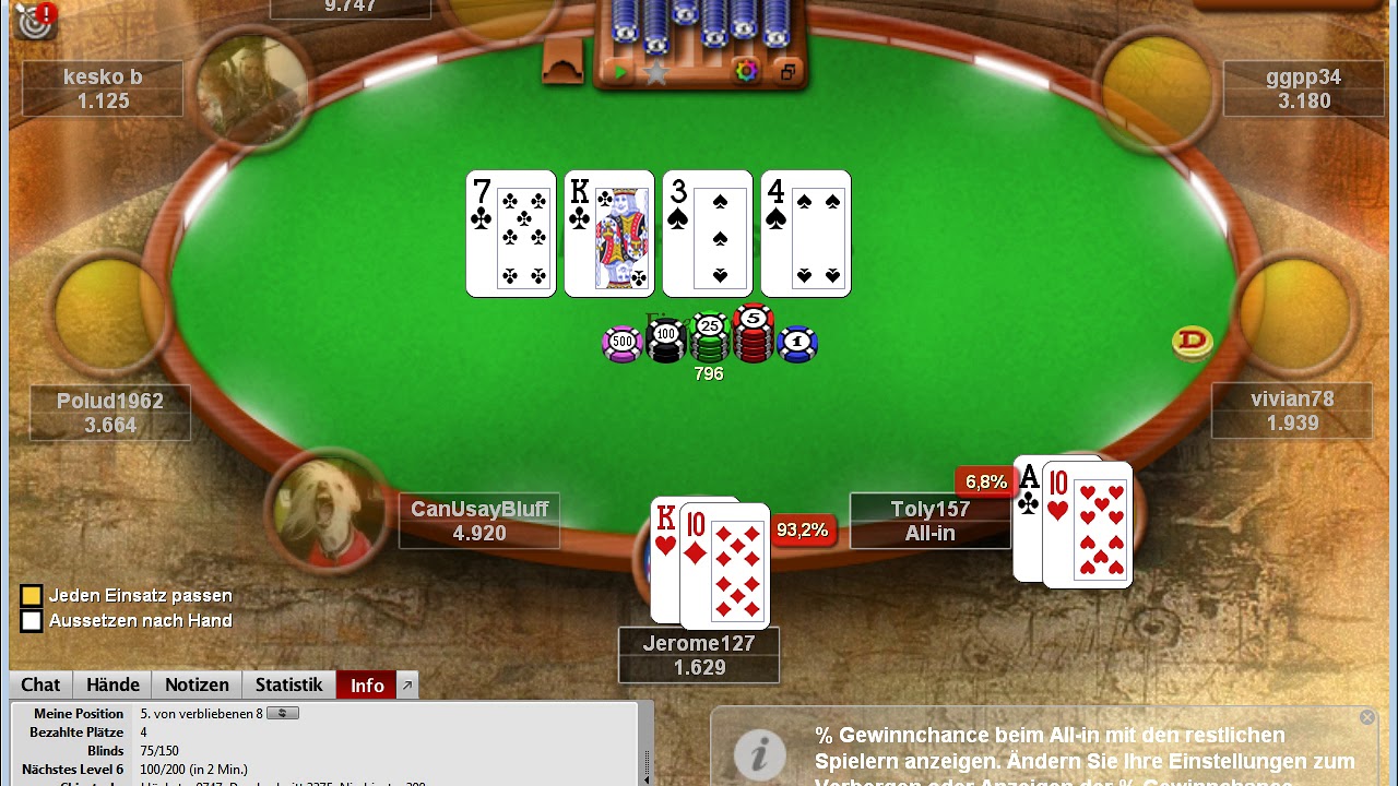 Little Poker Tournament on PokerStars - YouTube