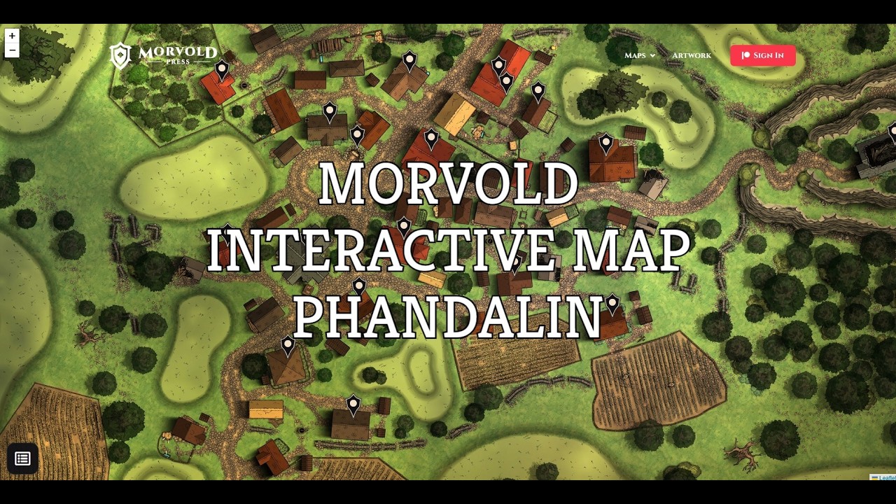 Morvold Interactive Map | Phandalin - Walkthrough - YouTube
