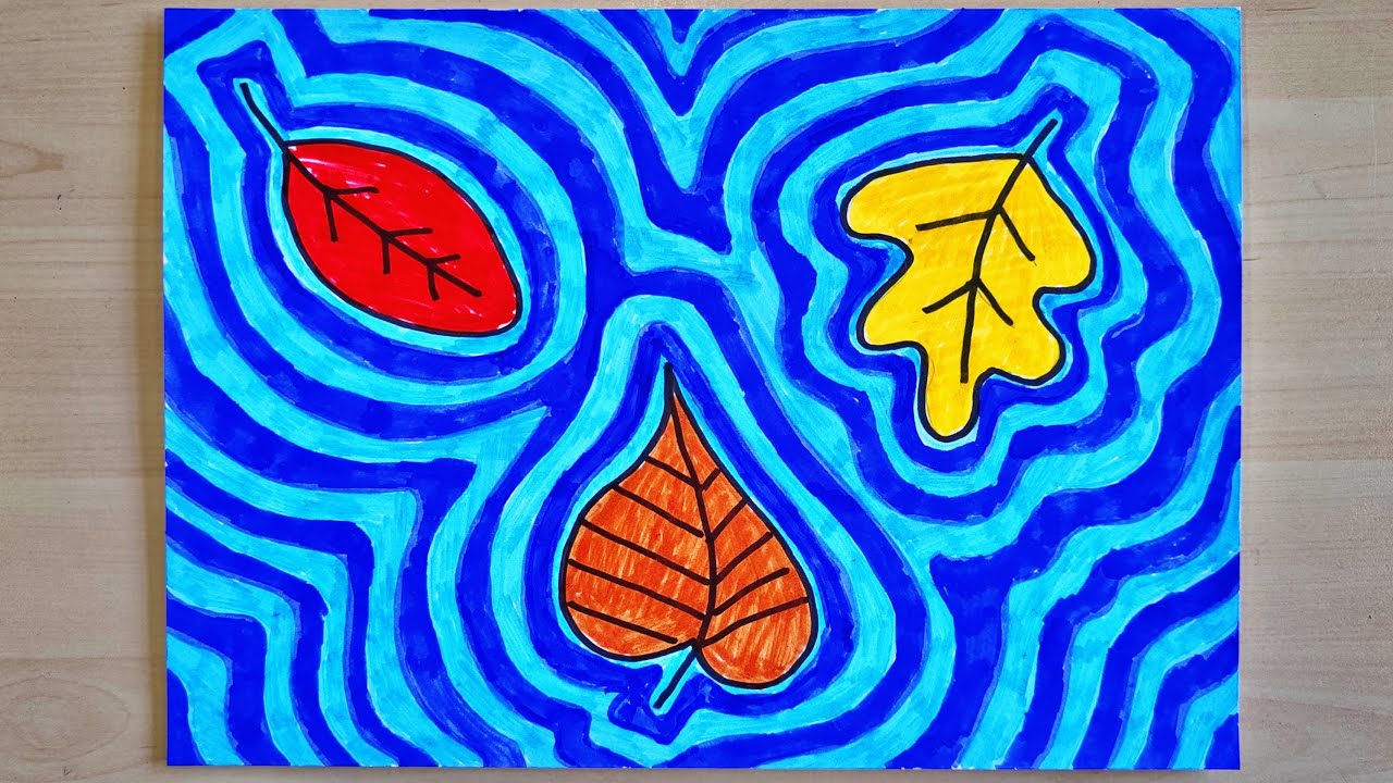 HERFSTBLADEREN TEKENEN || echo art - YouTube
