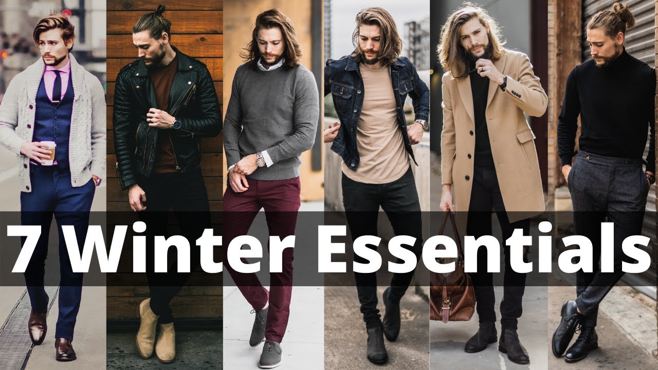 7 Winter Style Essentials All Men NEED - YouTube