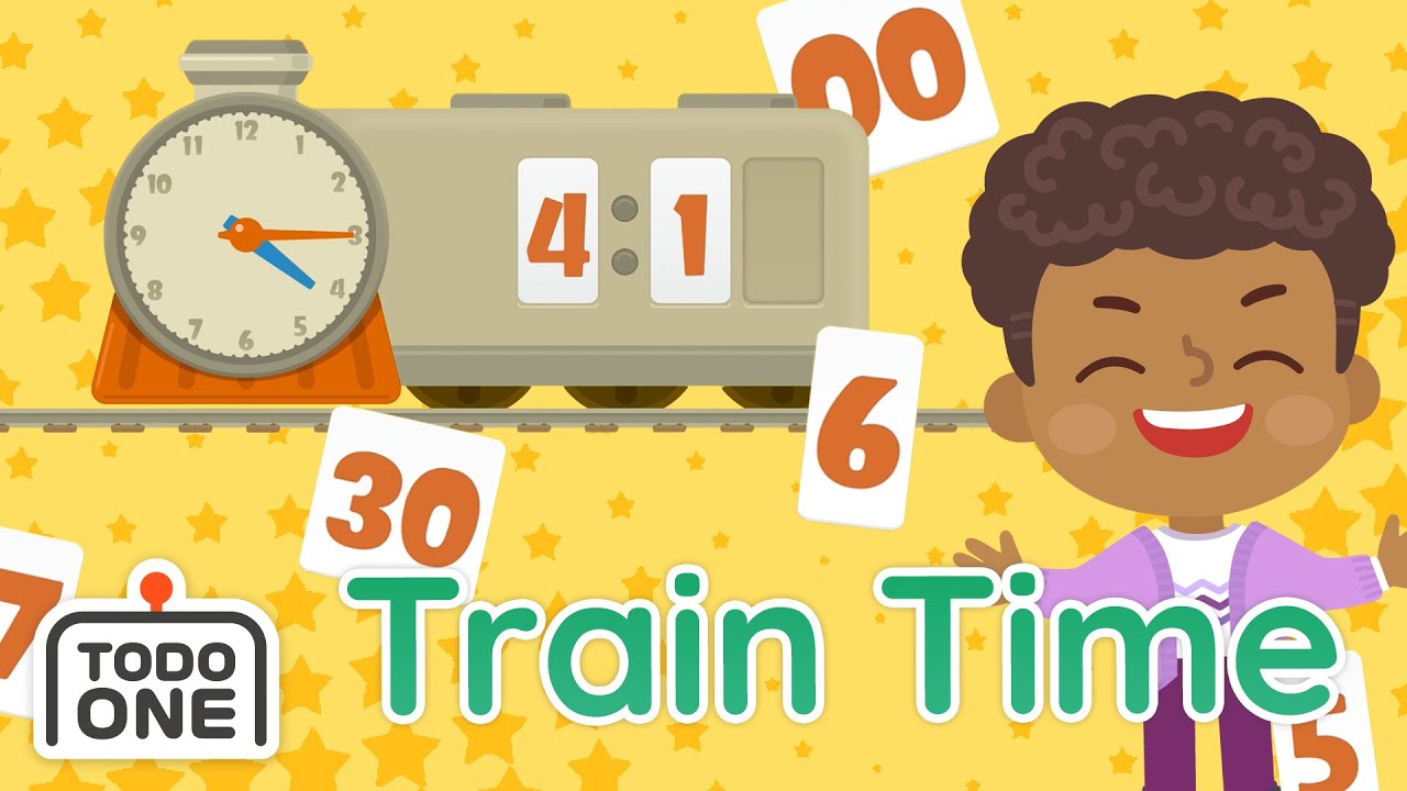 Train time game 🚂🕰️ English for kids 🧠 Todo English - YouTube