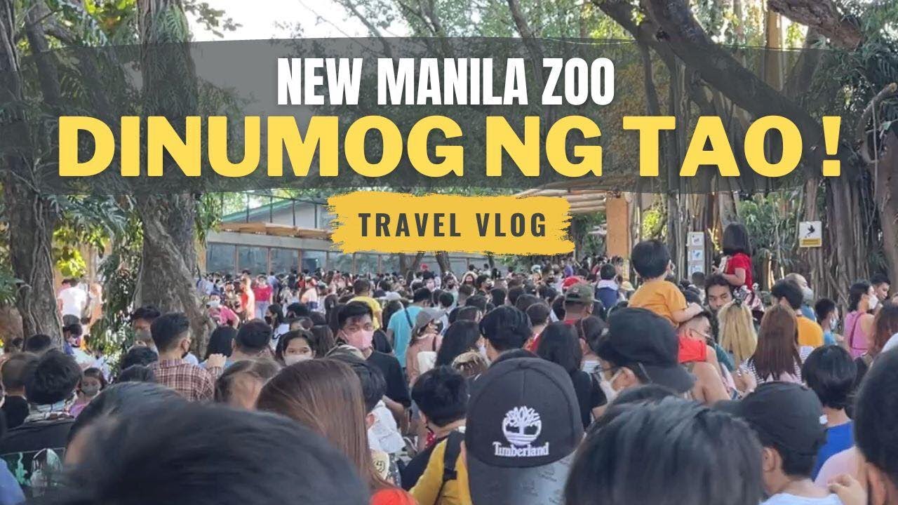 NEW MANILA ZOO | DINUMOG NG MARAMING TAO - YouTube