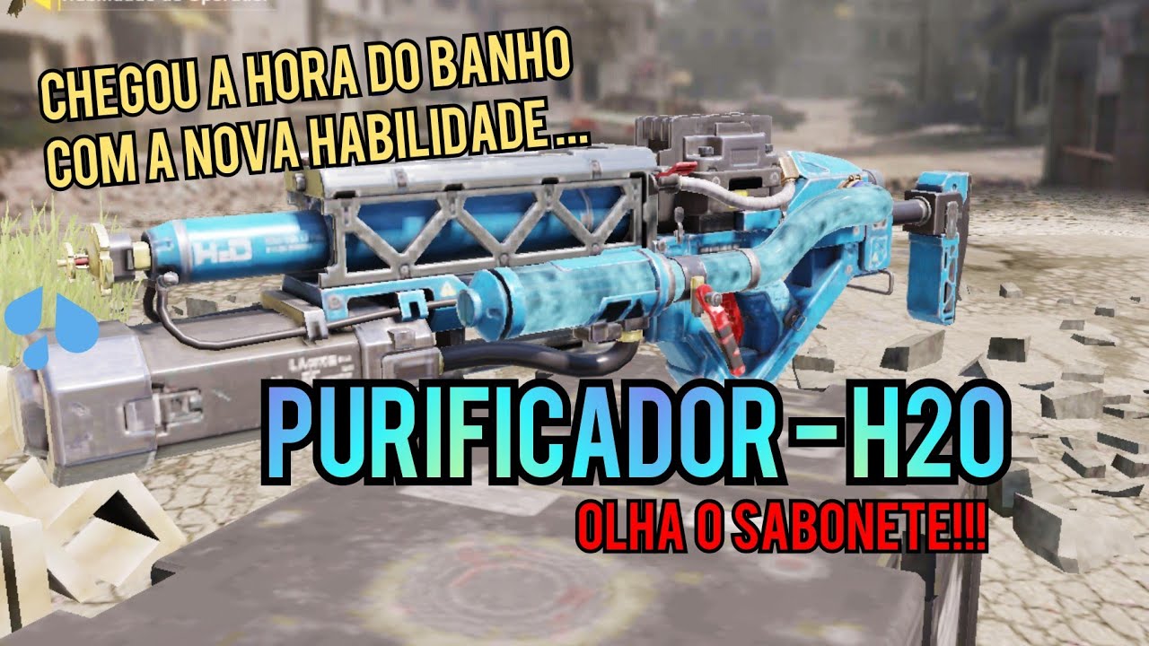 Call of Duty Mobile - nova habilidade de operador purificador-H2O ...