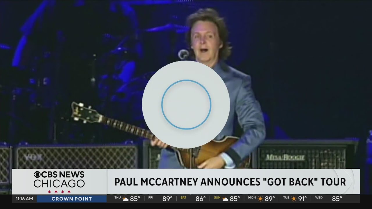 Paul McCartney 2025 tour making 2 stops in Chicago at United Center in ...